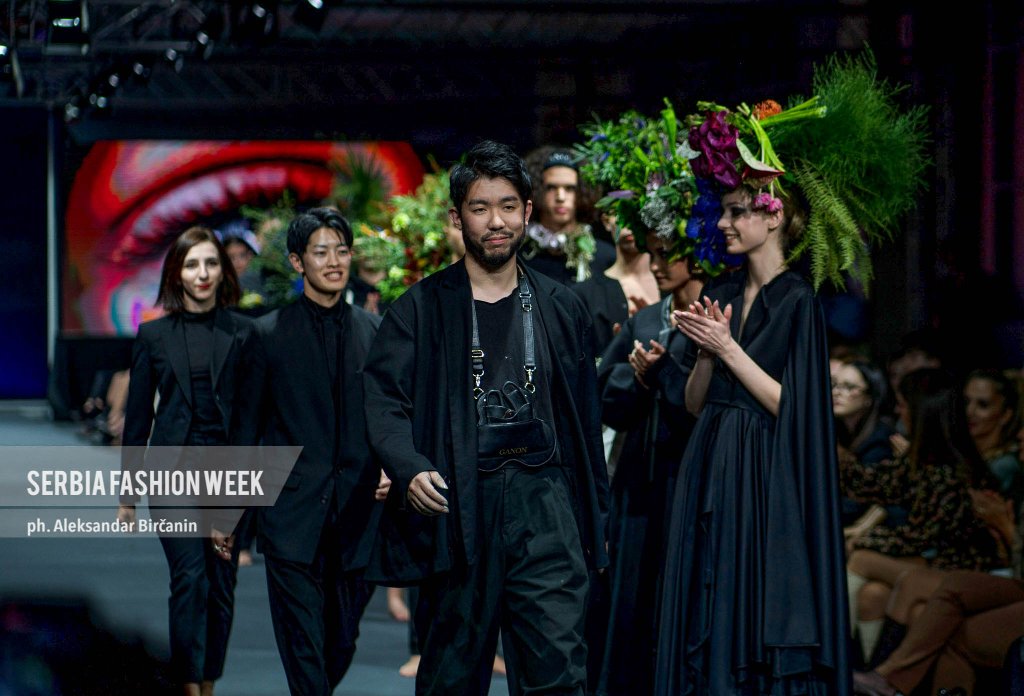 Serbia Fashion Week 2023 Runway -First appearance as a Japanese florist ...